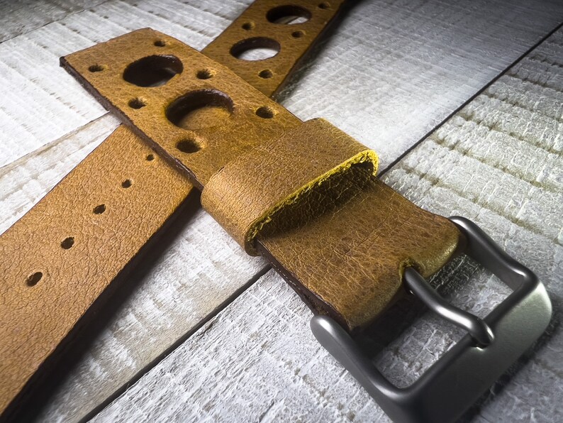 The Mitchell Handcrafted Custom Leather Watch Strap Leather Watch Band - Etsy