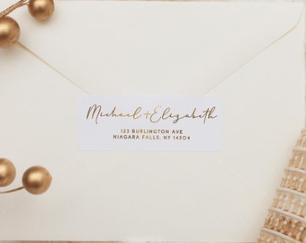 Guest Address Labels - Etsy