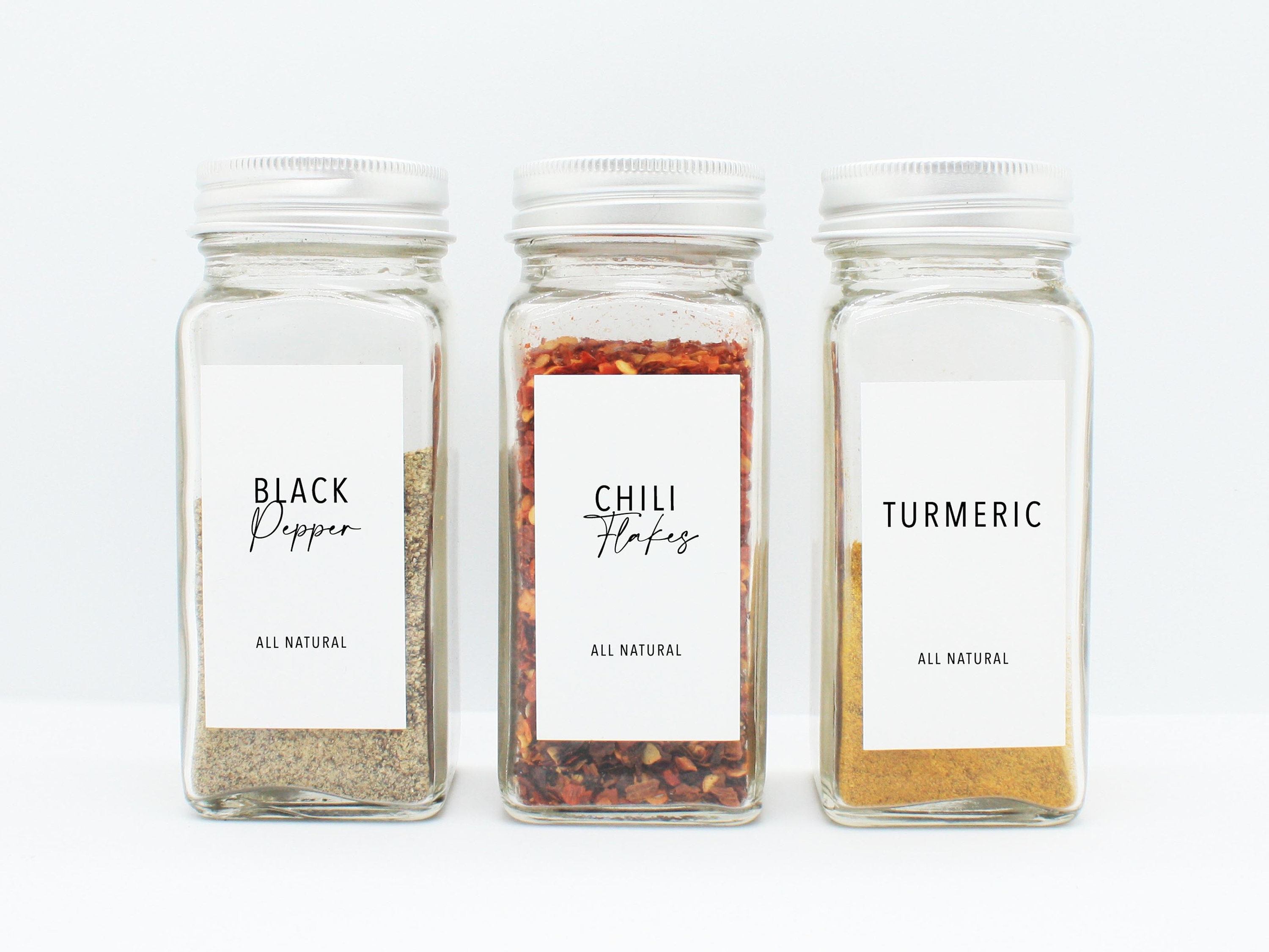 Minimalist Labels Minimalist Pantry Labels Spice Labels | Etsy