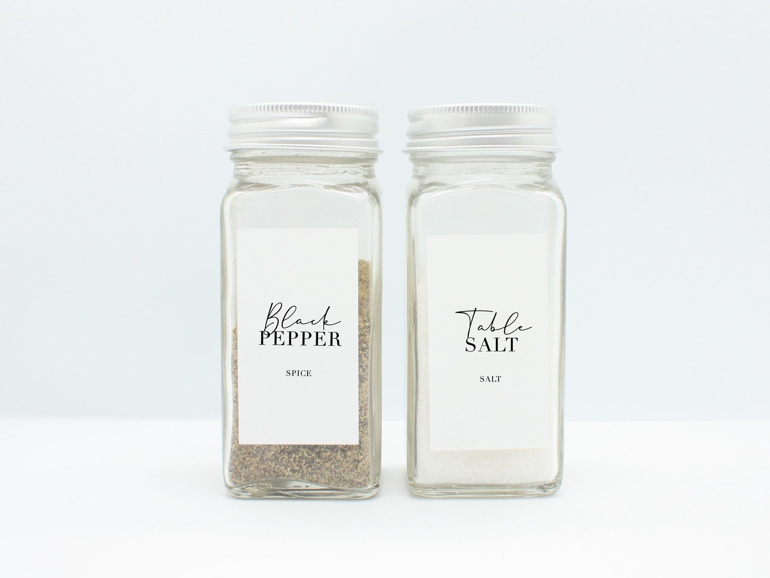 Minimalist Pantry Labels Minimalist Labels Spice Labels | Etsy