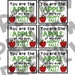 Apple Fall Treat Tags: Student/teacher Gift Tags (PDF) - Etsy