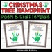 Christmas Tree Handprint Poem Template Craft Christmas Holiday ...