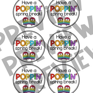 Poppin Easter Tags Poppin Spring Break | Pop-it Popcorn Blow Pop Easter ...