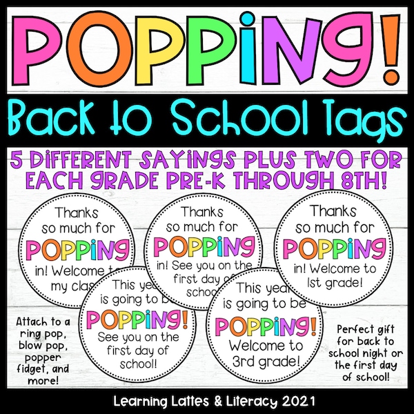 Back to School Gift Tags - 60+ Gift Ideas for 2024