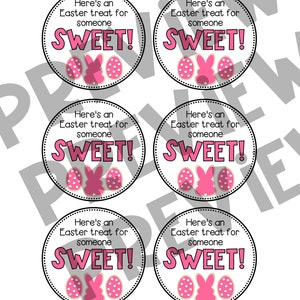 Sweet Easter Tags Sweet Spring Break | Candy Easter Treat Peep Student ...