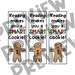 Christmas Bookmarks for Students Holiday Bookmarks Merry Reading ...