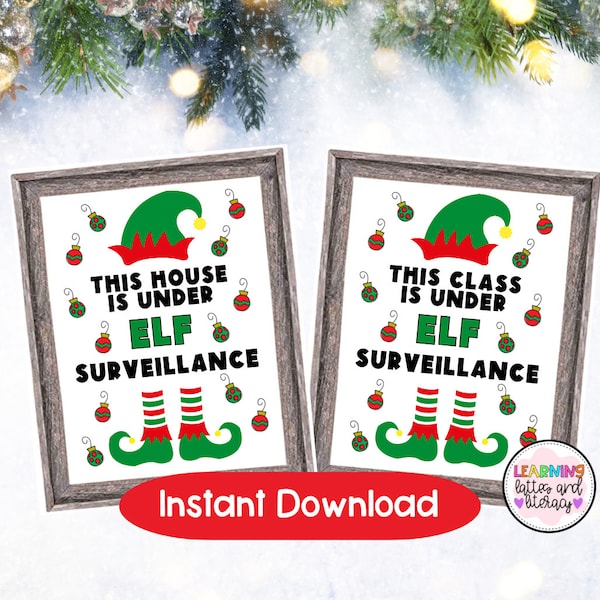 Elf Surveillance - Etsy