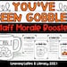 You've Been GOBBLED Staff Morale Fun Fall Coworker DIY | Etsy