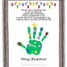 Christmas Tree Handprint Poem Template Craft Christmas Holiday ...
