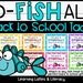 Back to School Goldfish Student Gift Tags Ofishally Goldfish - Etsy