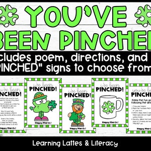 You've Been PINCHED Mugged Spring St. Patrick's Day March Staff Morale ...