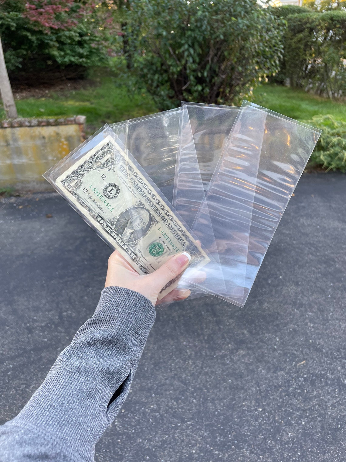Clear Laminated Cash Envelopes - Etsy