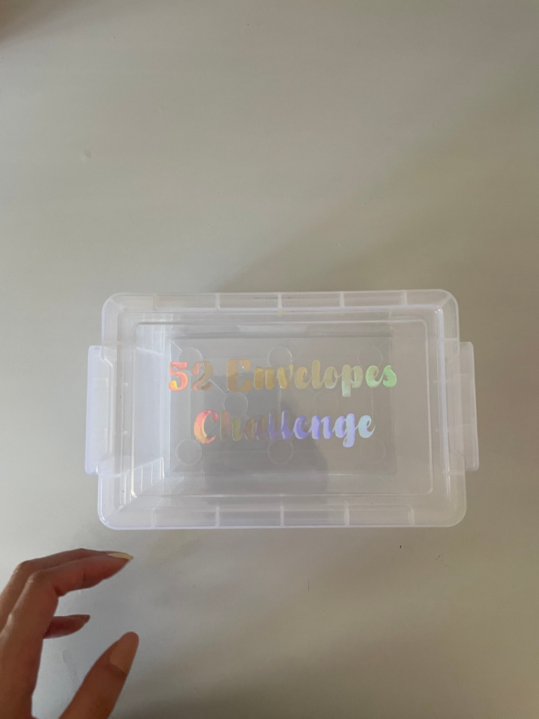 52 Envelope Challenge Tracker - Etsy