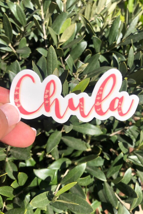 Chula Sticker Gift for a Friend Beautiful Sticker - Etsy