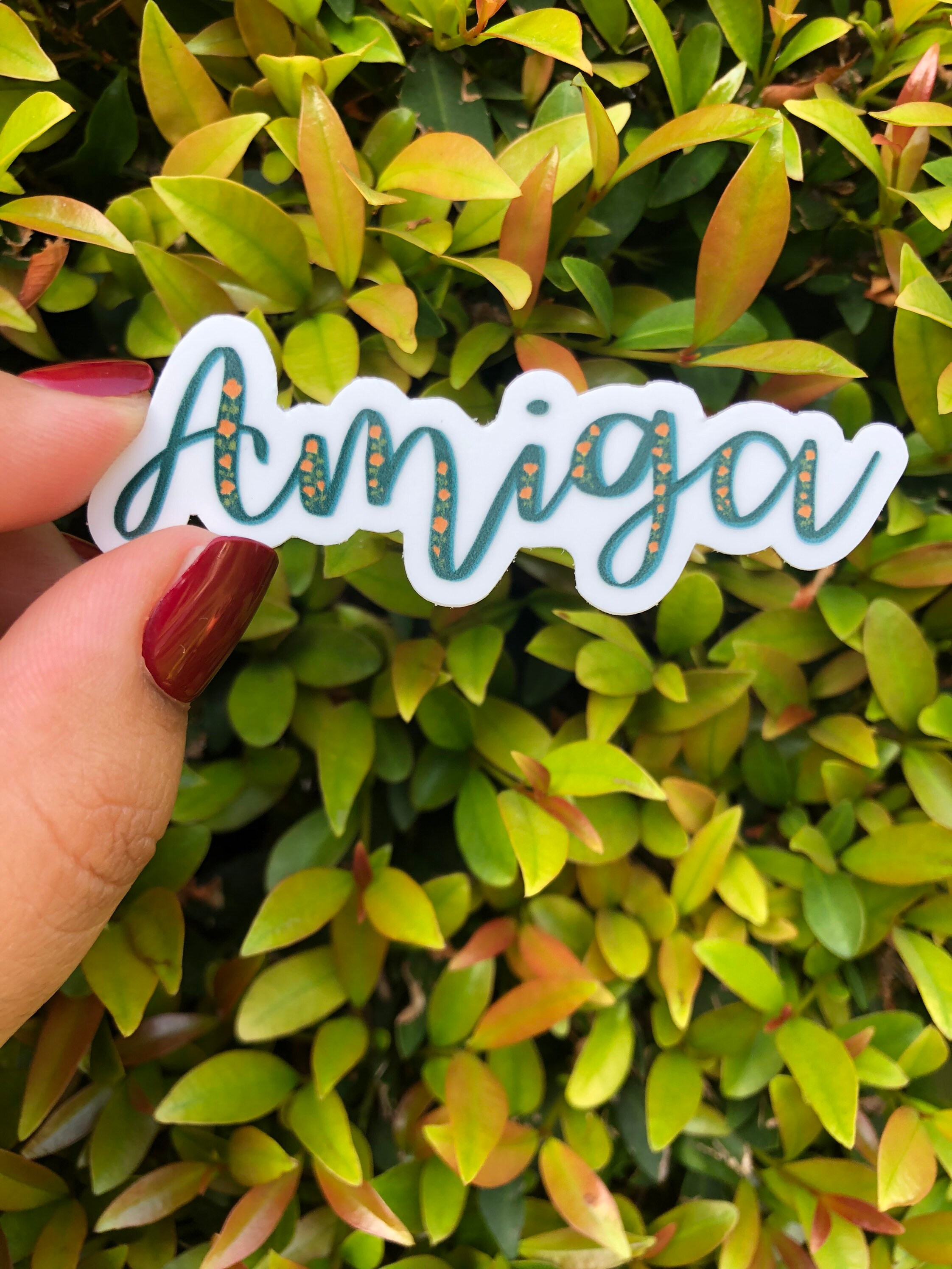 Amiga Sticker Friend Sticker Gift for a Friend - Etsy