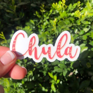 Chula Sticker | Gift for a Friend | Beautiful Sticker - Etsy
