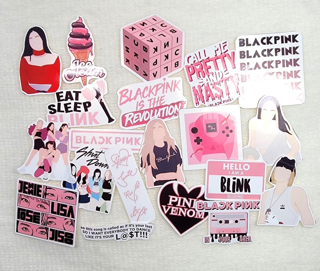 Blackpink Kpop Idol Sticker Packs - Etsy