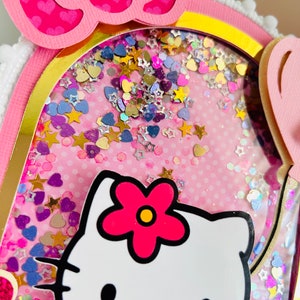 Pink Kitty Cake Shaker Cake Topper | Pink Kitty Cake Topper | Kawaii ...