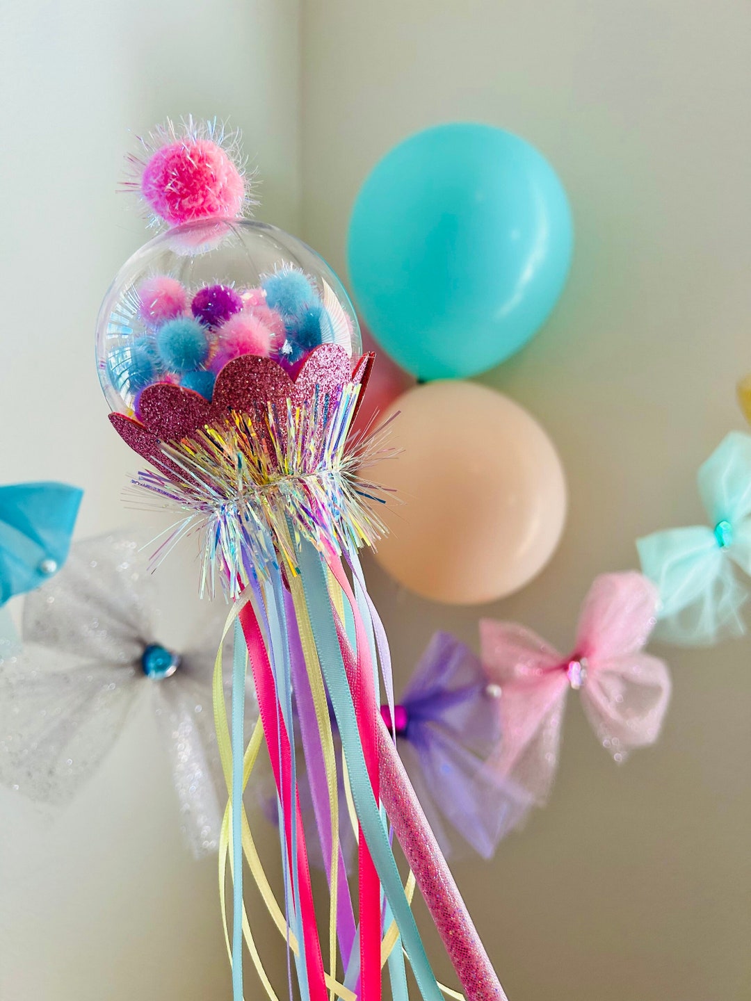 Cupcake Birthday Wand, Girls Birthday Wand, Personalized Birthday Wand ...