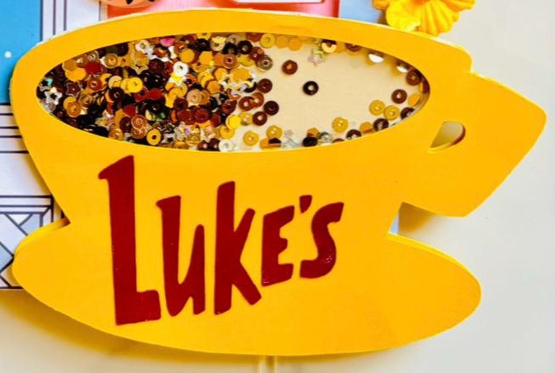 Gilmore Inspired Cake Topper Girls Cake Topper Gilmore Party - Etsy