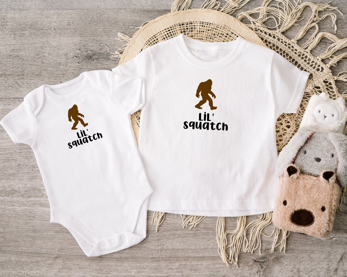 Lil Squatch Sasquatch Baby Bigfoot Baby Bigfoot Toddler - Etsy