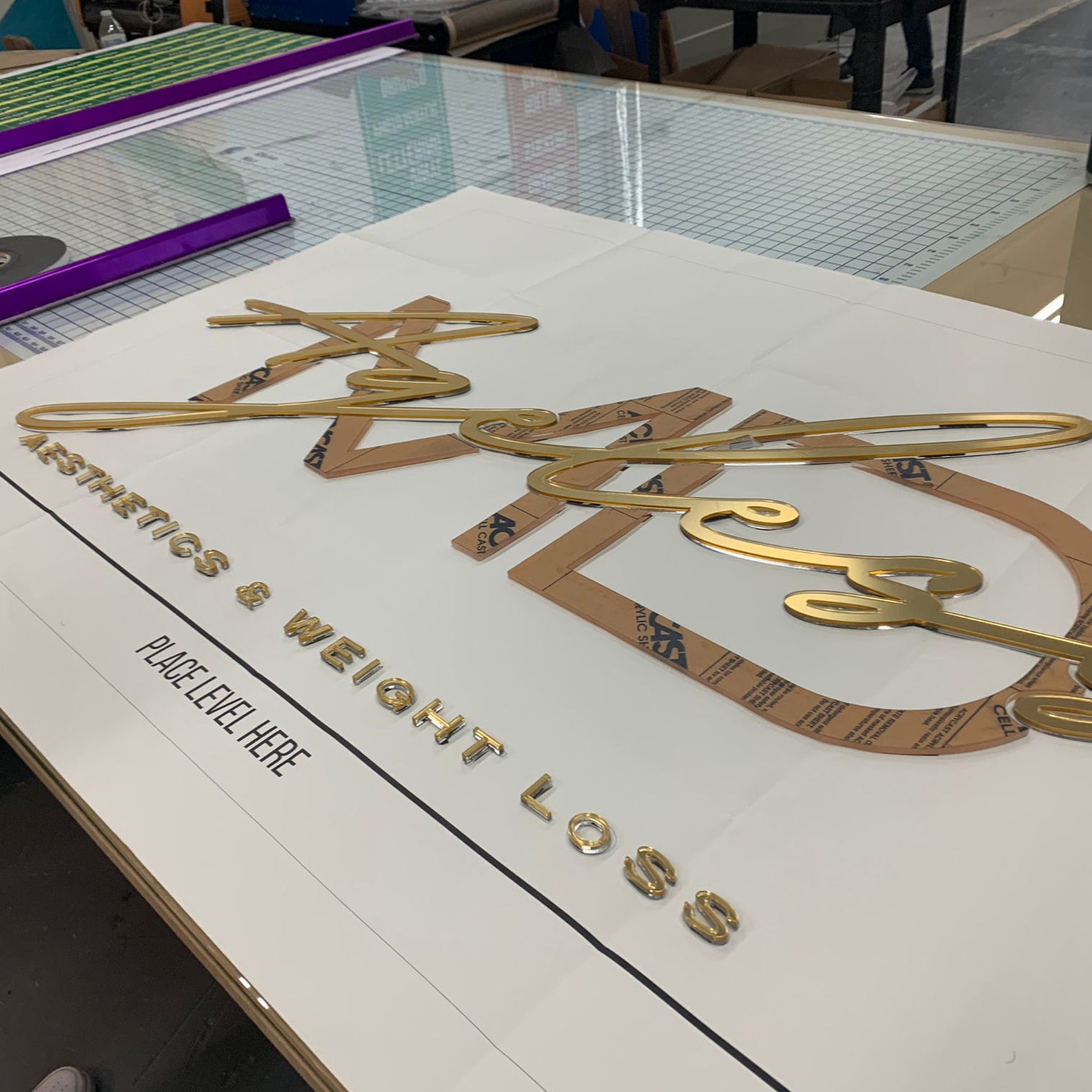 Custom 3D Sign Acrylic 3D Logo Dimensional Business Sign | Etsy