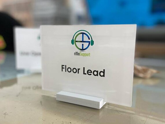 Custom Acrylic Counter Social Media Sign Small Custom - Etsy