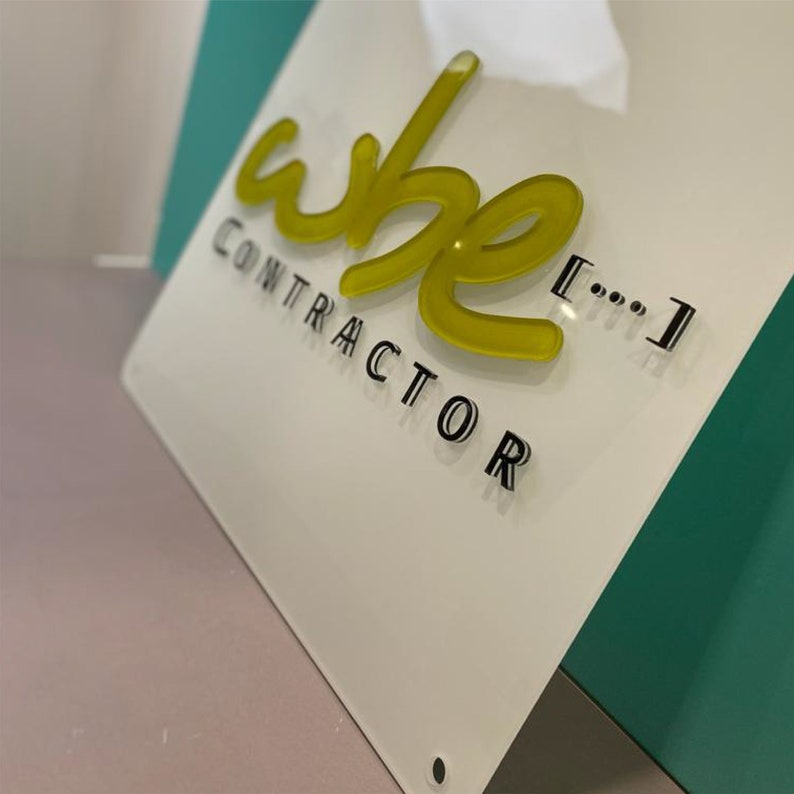 Custom 3D Sign Acrylic 3D Logo Large Acrylic Dimensional | Etsy