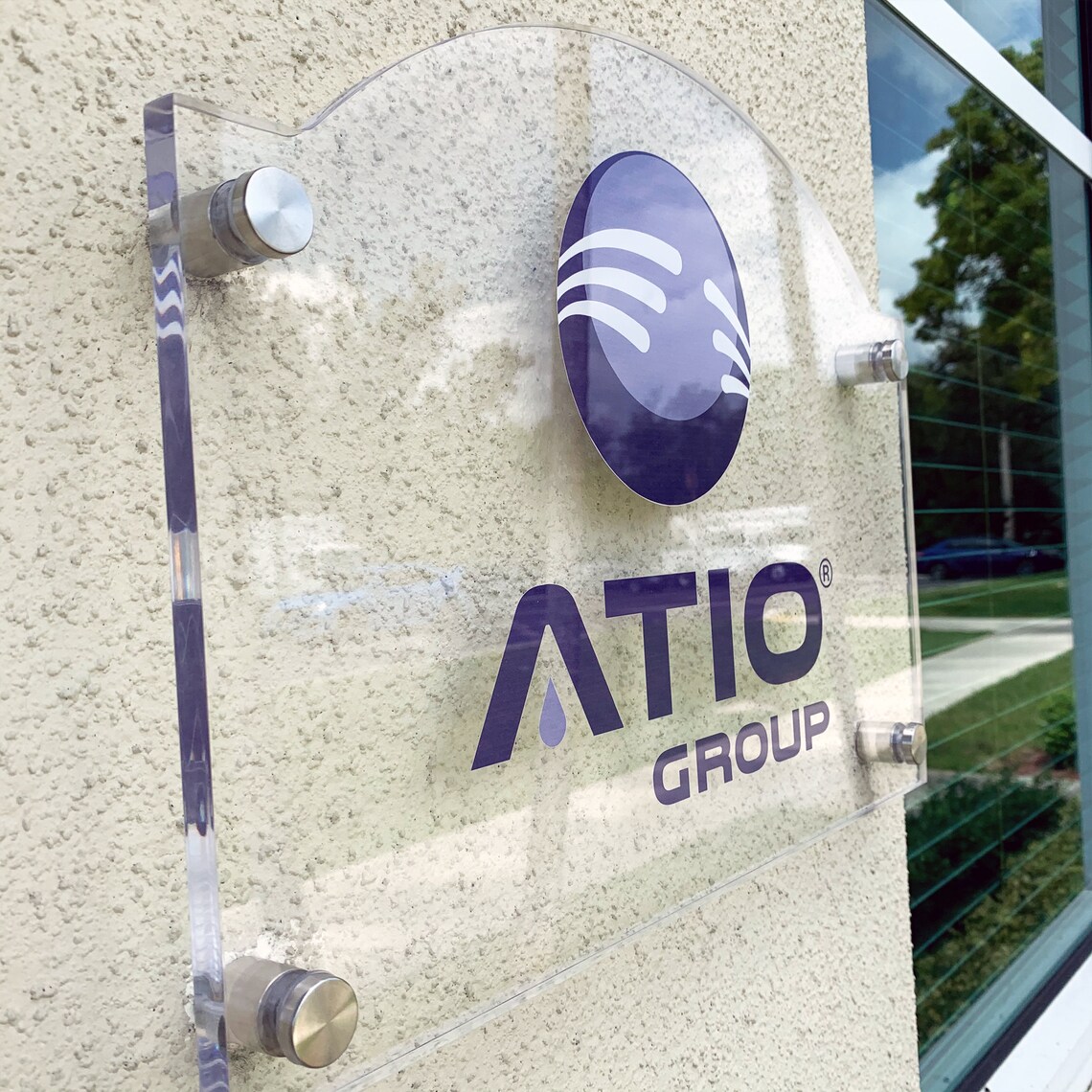 Custom Acrylic Sign Custom Acrylic Logo Custom Lobby Sign | Etsy