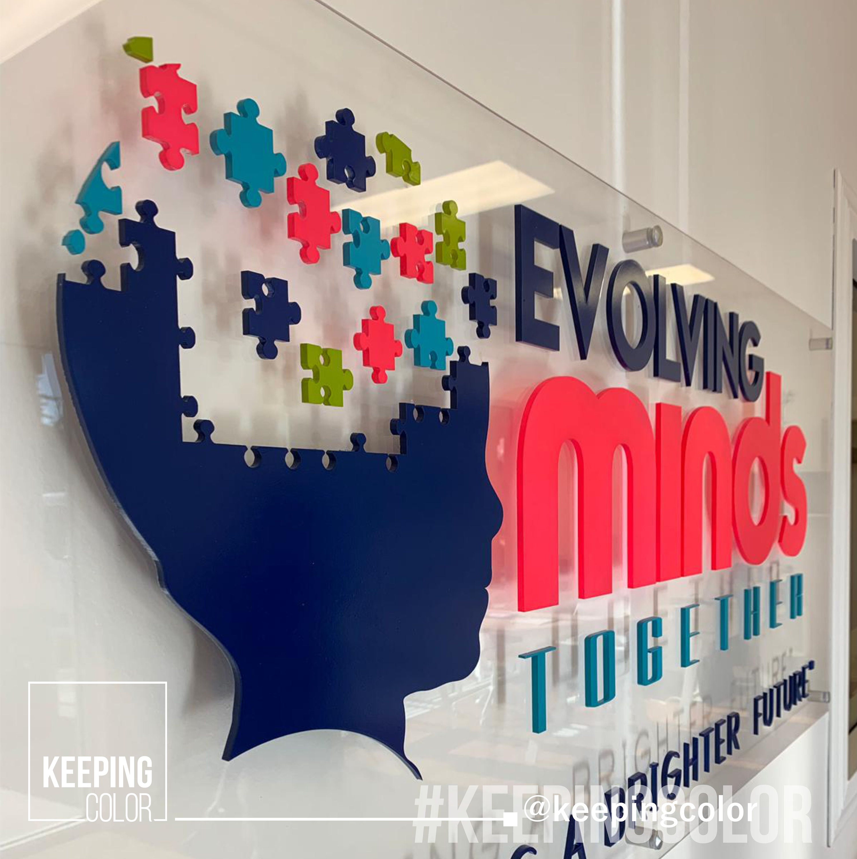 Custom 3D Sign Acrylic 3D Logo Large Acrylic Dimensional - Etsy Canada