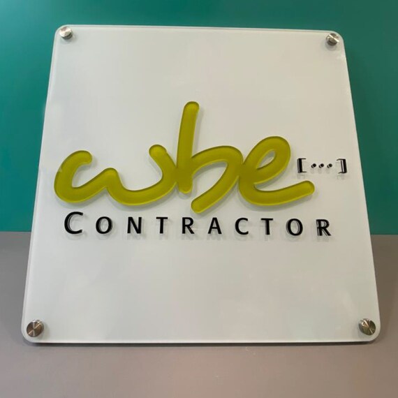 Custom 3D Sign Acrylic 3D Logo Dimensional Business Sign | Etsy