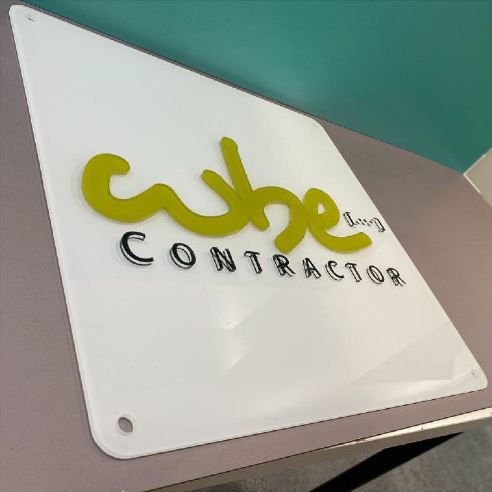 Custom 3D Sign Acrylic 3D Logo Large Acrylic Dimensional | Etsy