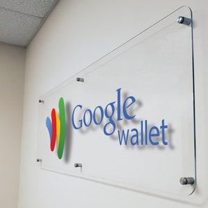 Custom Acrylic Business Logo Sign Custom Acrylic Office Logo - Etsy