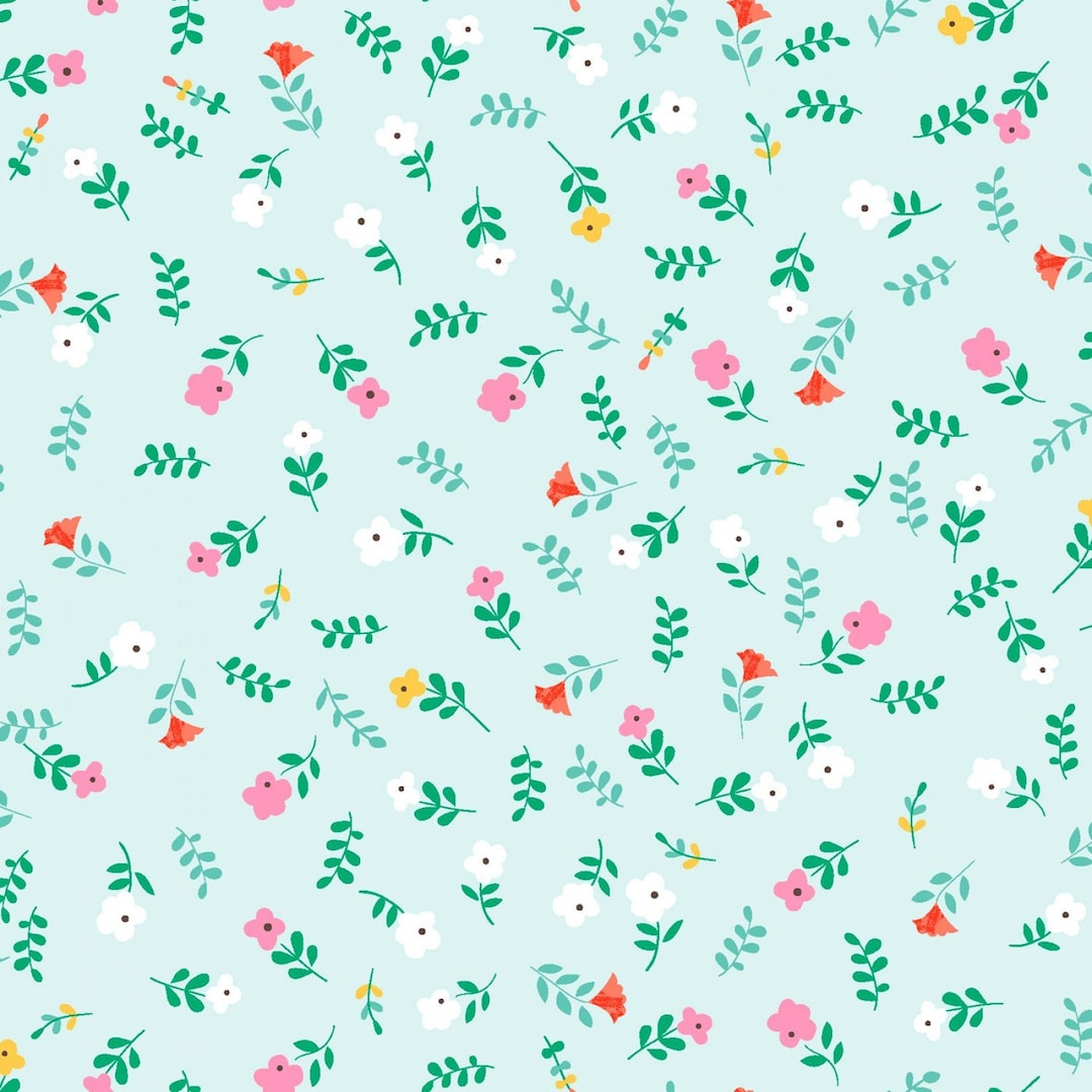 Out of My Shell Skylight Flower Power Dear Stella Quilt Fabric ...