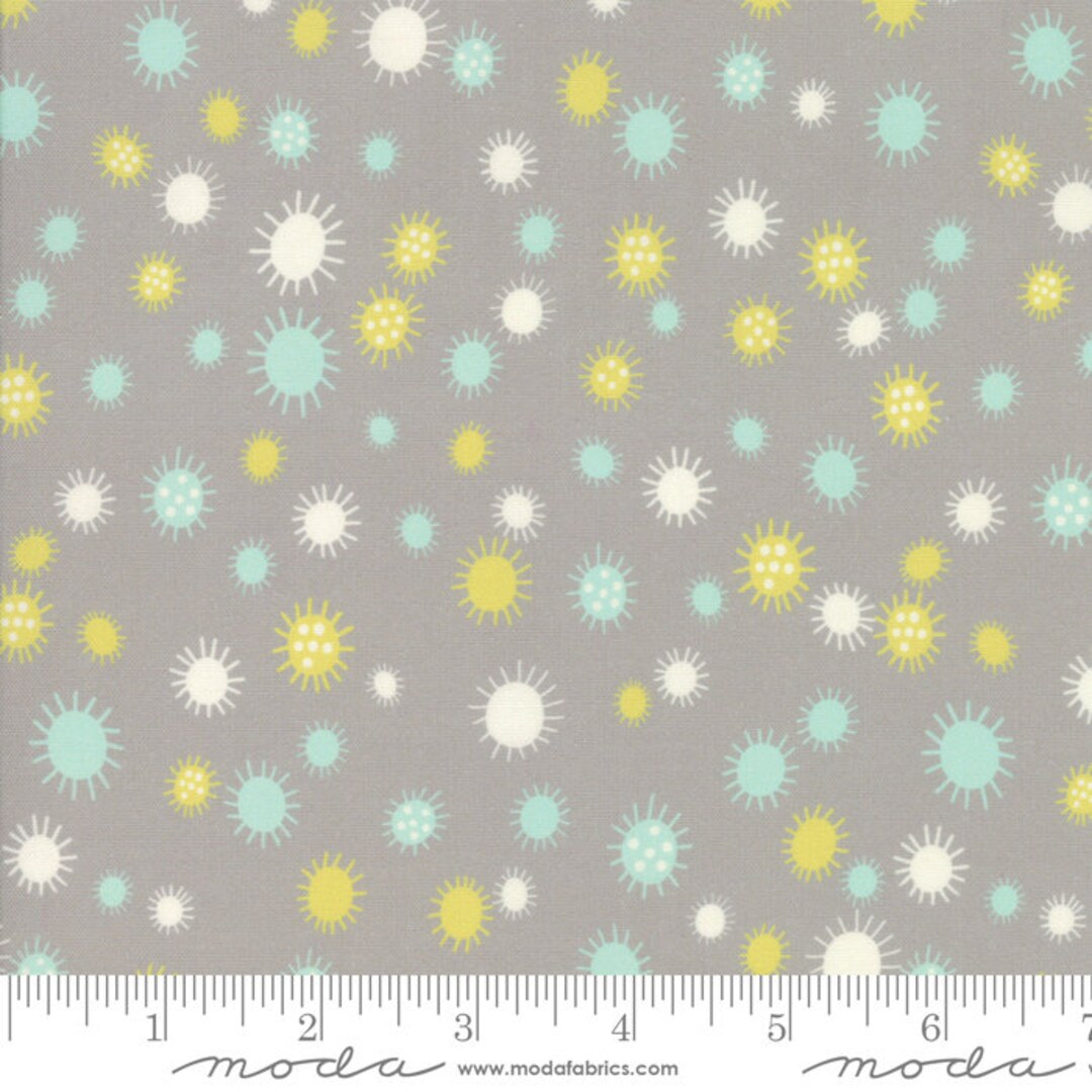 Flour Garden Quilt Fabric Moda Fabrics. Continuous Cuts. Floral Quilt ...