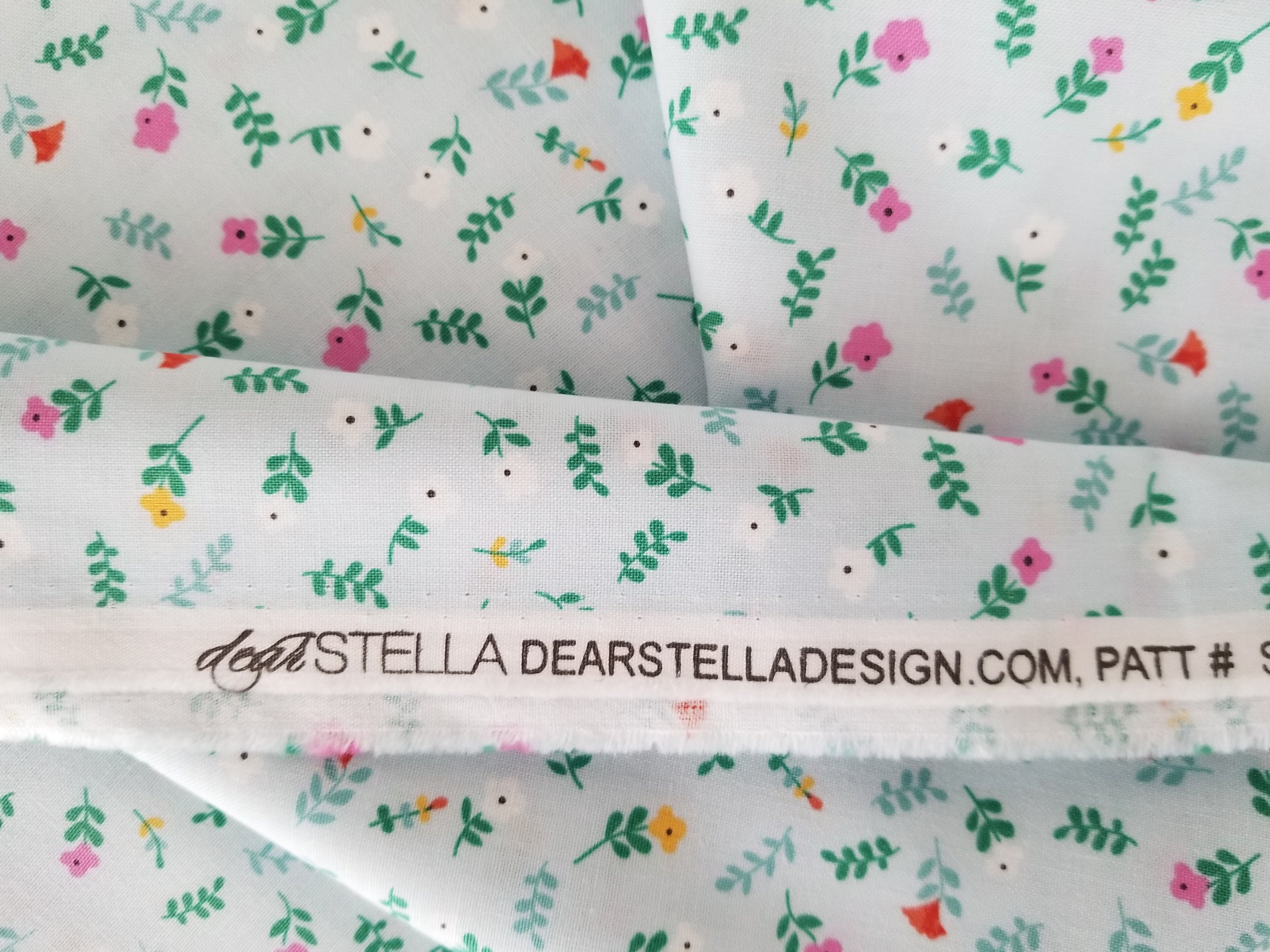 Out of My Shell Skylight Flower Power Dear Stella Quilt Fabric ...