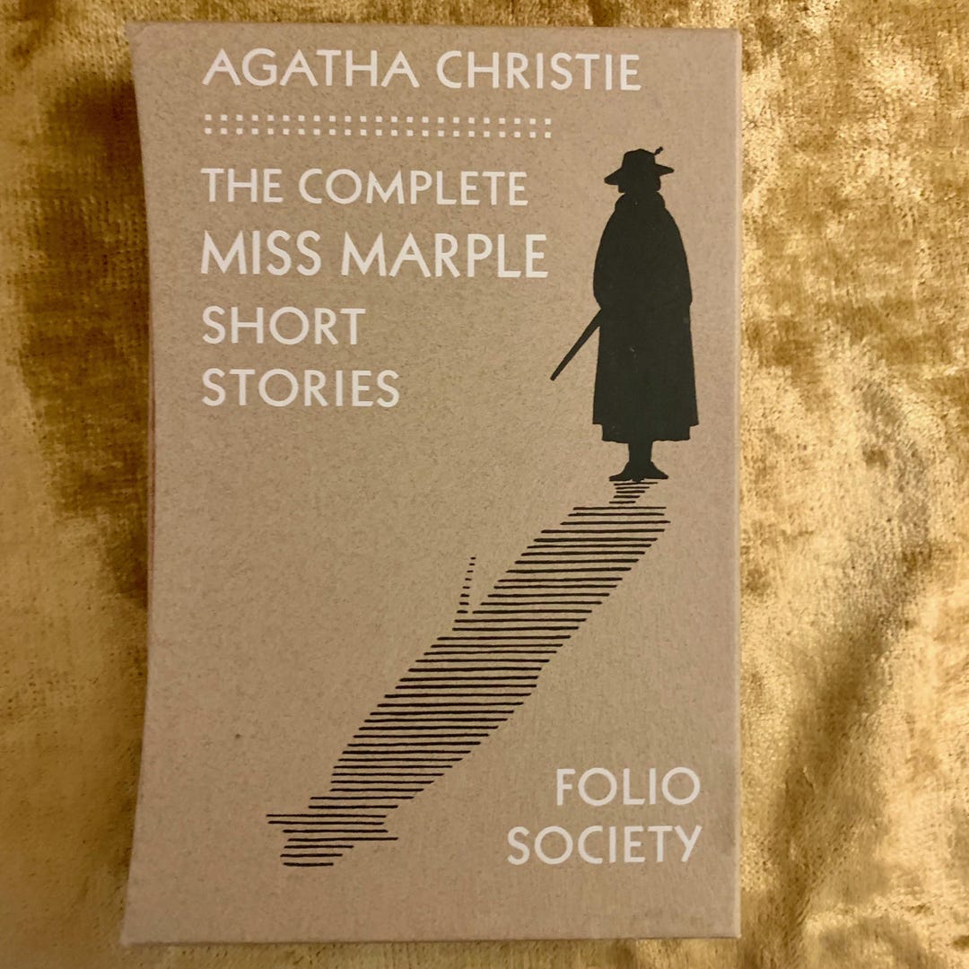 Agatha Christie the Complete Miss Marple Short Stories Slipcased Folio Society - Etsy