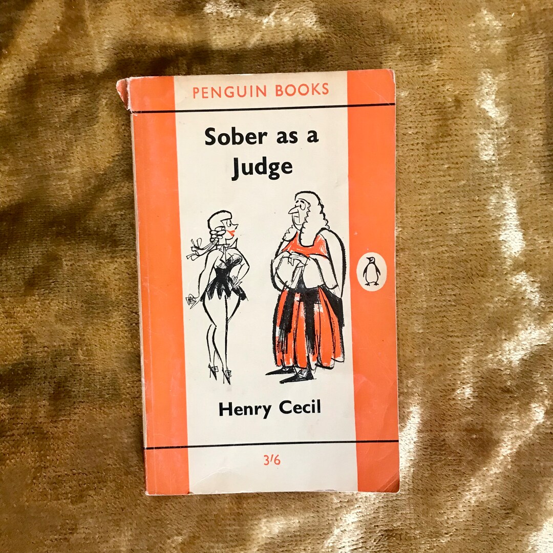 Sober as A Judge by Henry Cecil - Vintage Penguin 1st Edition Paperback ...
