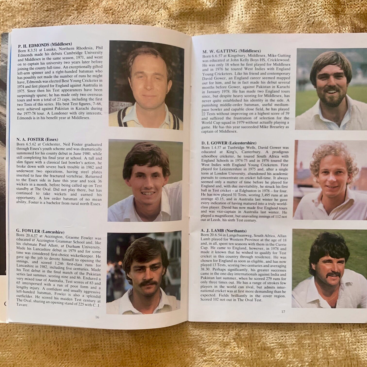 Vintage Cricket Test Match Programme England V New Zealand 1983 - Etsy
