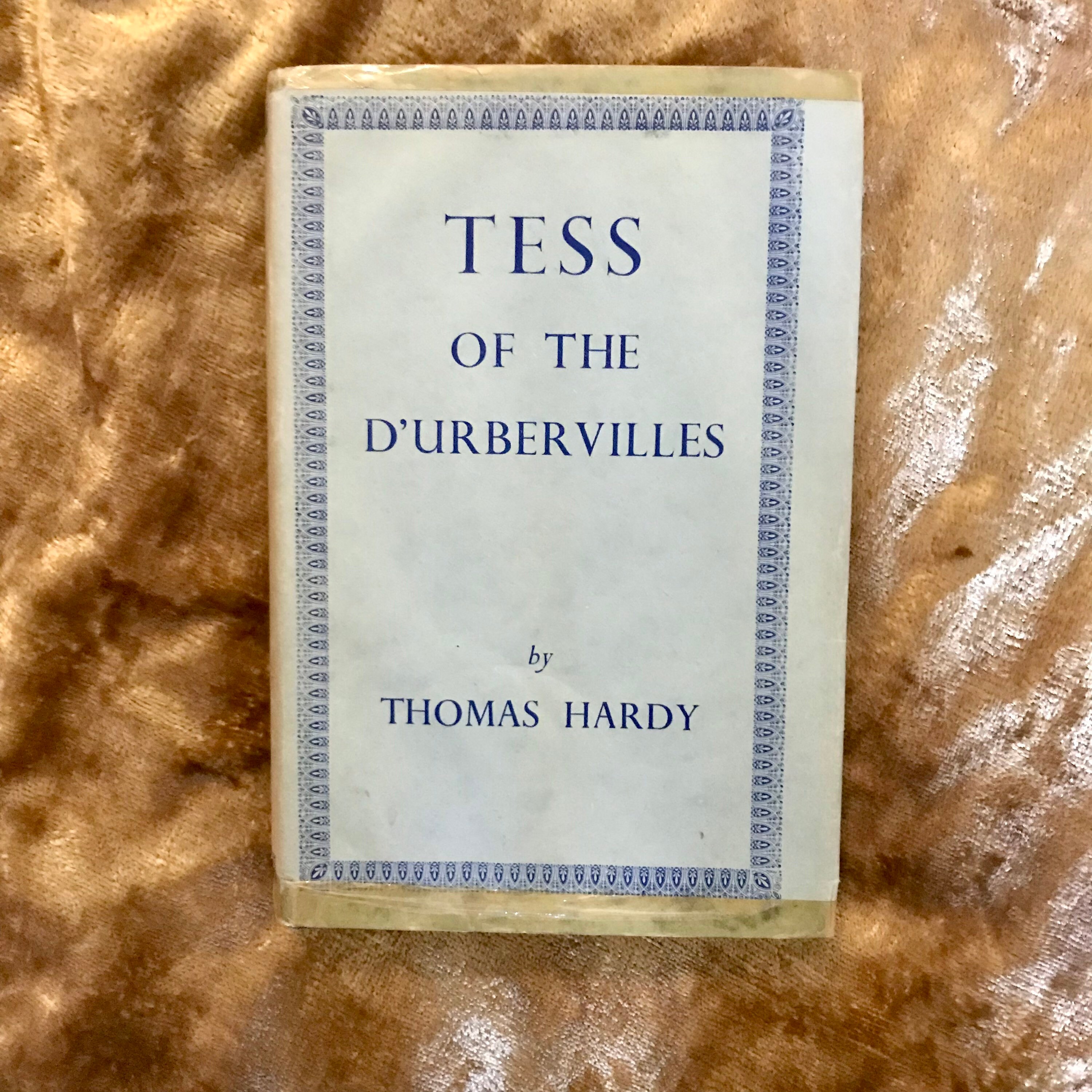 Tess of the Durbervilles by Thomas Hardy 1950 Edition With Dustjacket ...