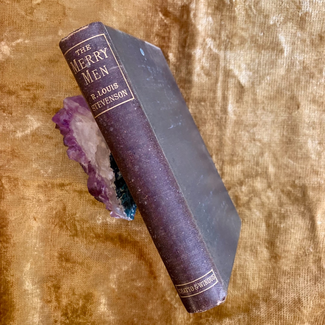 Robert Louis Stevenson, the Merry Men & Other Stories, Antique Hardback ...