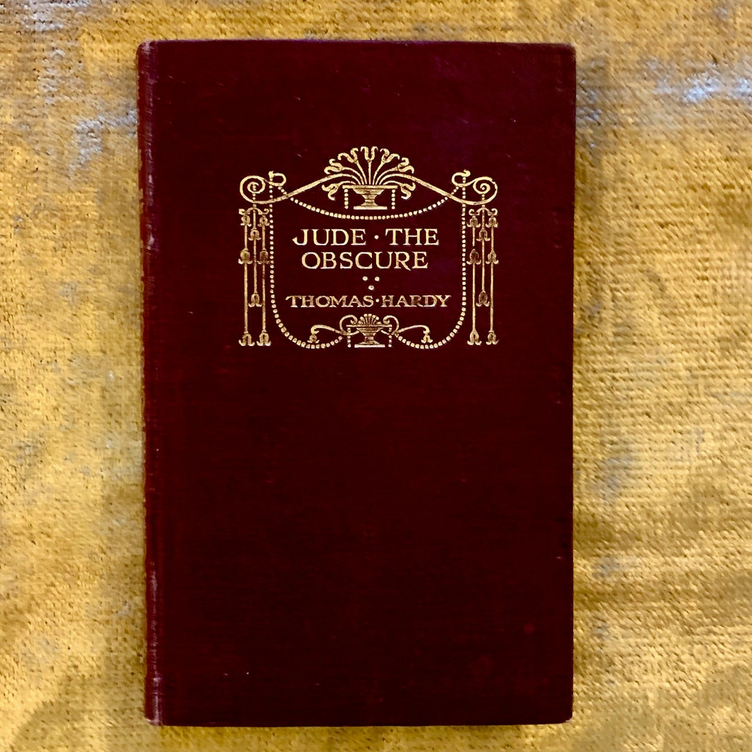 Jude the Obsure by Thomas Hardy an Antique Hardback Classic Novel - Etsy