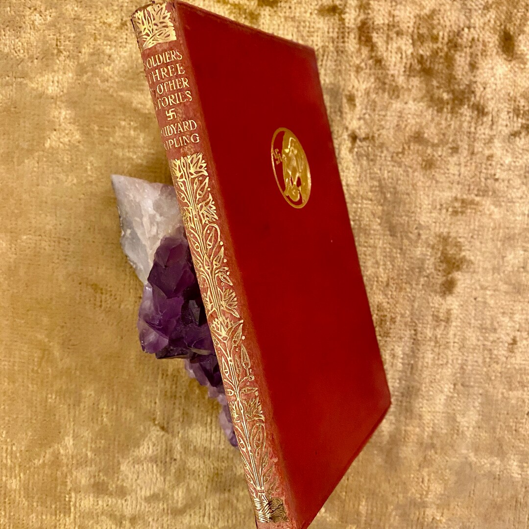 Soldiers Three & Other Stories by Rudyard Kipling, Antique Pocket Sized ...