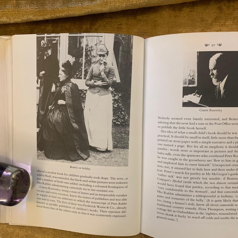 Illustrated Biography of Beatrix Potter, Hardback With Dust Jacket - Etsy