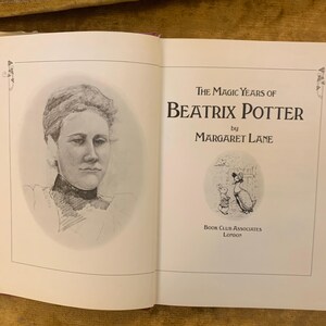 Illustrated Biography of Beatrix Potter, Hardback With Dust Jacket - Etsy