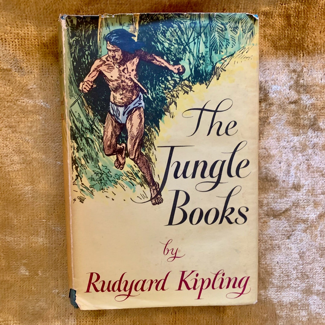 The Jungle Books by Rudyard Kipling, a Vintage Hardback With Dust ...