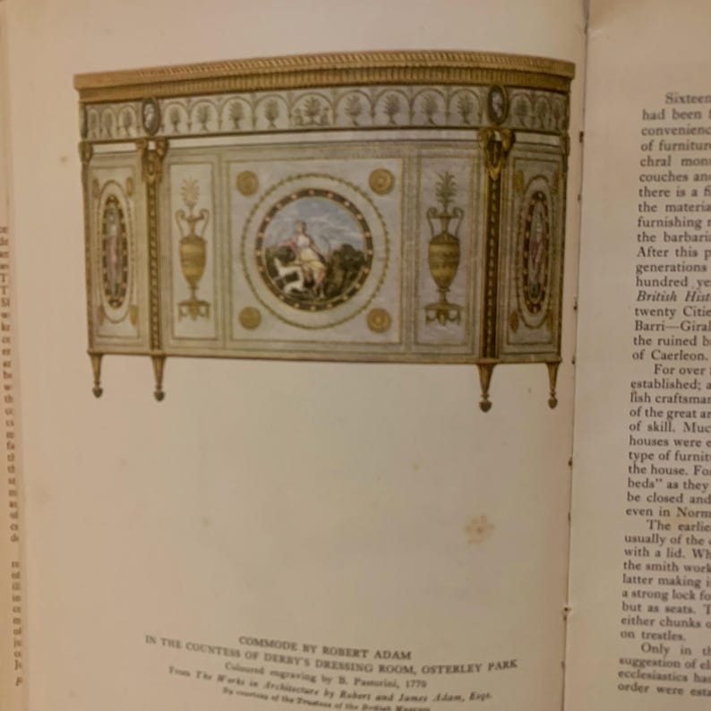 British Furniture Makers by John Gloag A Vintage Illustrated Hardback ...