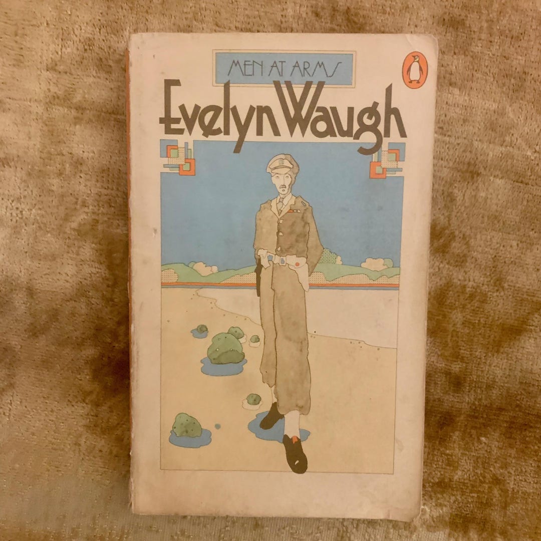 Men at Arms by Evelyn Waugh a Vintage Paperback Penguin Book 1974 - Etsy