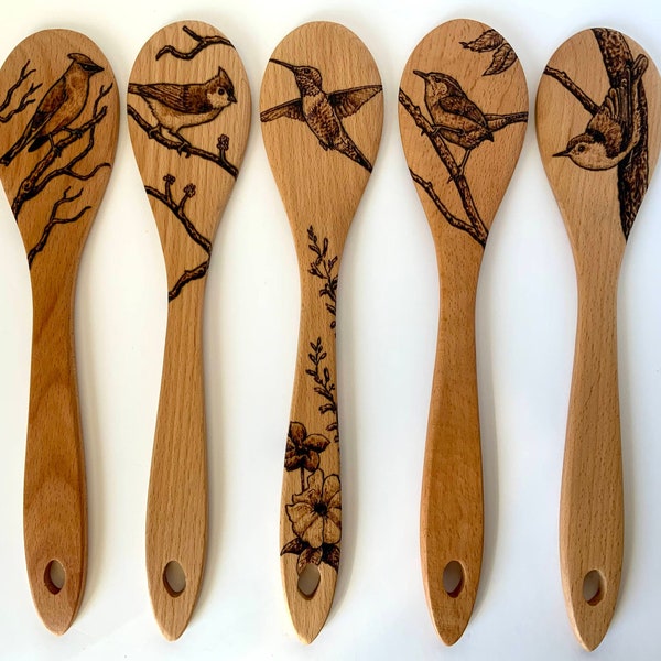 Wood Spoon - Etsy
