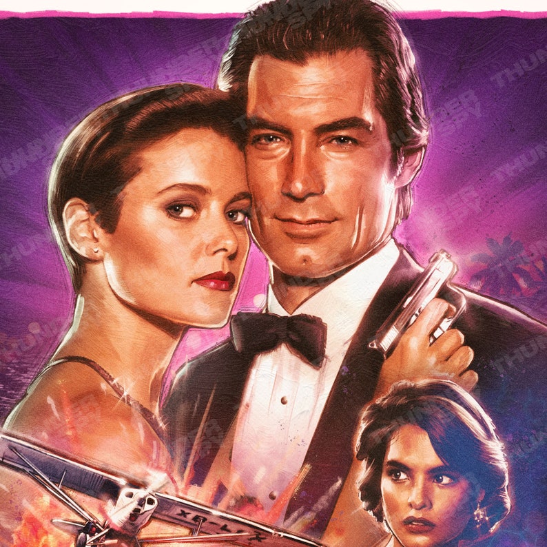 Licence to Kill A5 James Bond 007 Movie Poster Art Card | Etsy UK